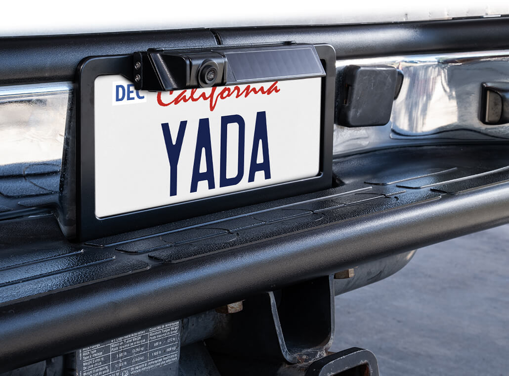 YADA Wireless Adjustable Backup Camera Solar Powered App Controlled ...