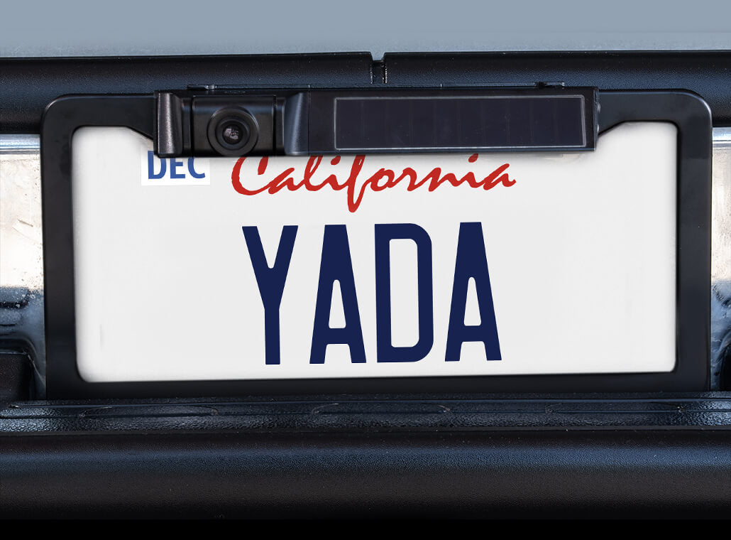 YADA Wireless Adjustable Backup Camera Solar Powered App Controlled ...